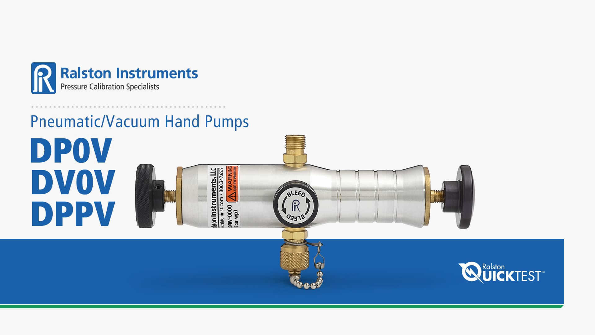 Pneumatic Cylinder Hand Pumps | Pressure Calibration
