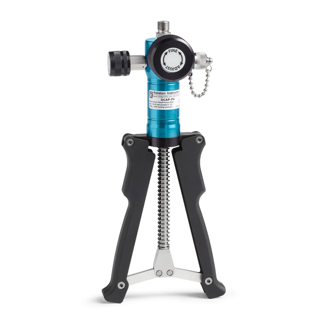 Pneumatic Scissor Hand Pump | Ralston Instruments