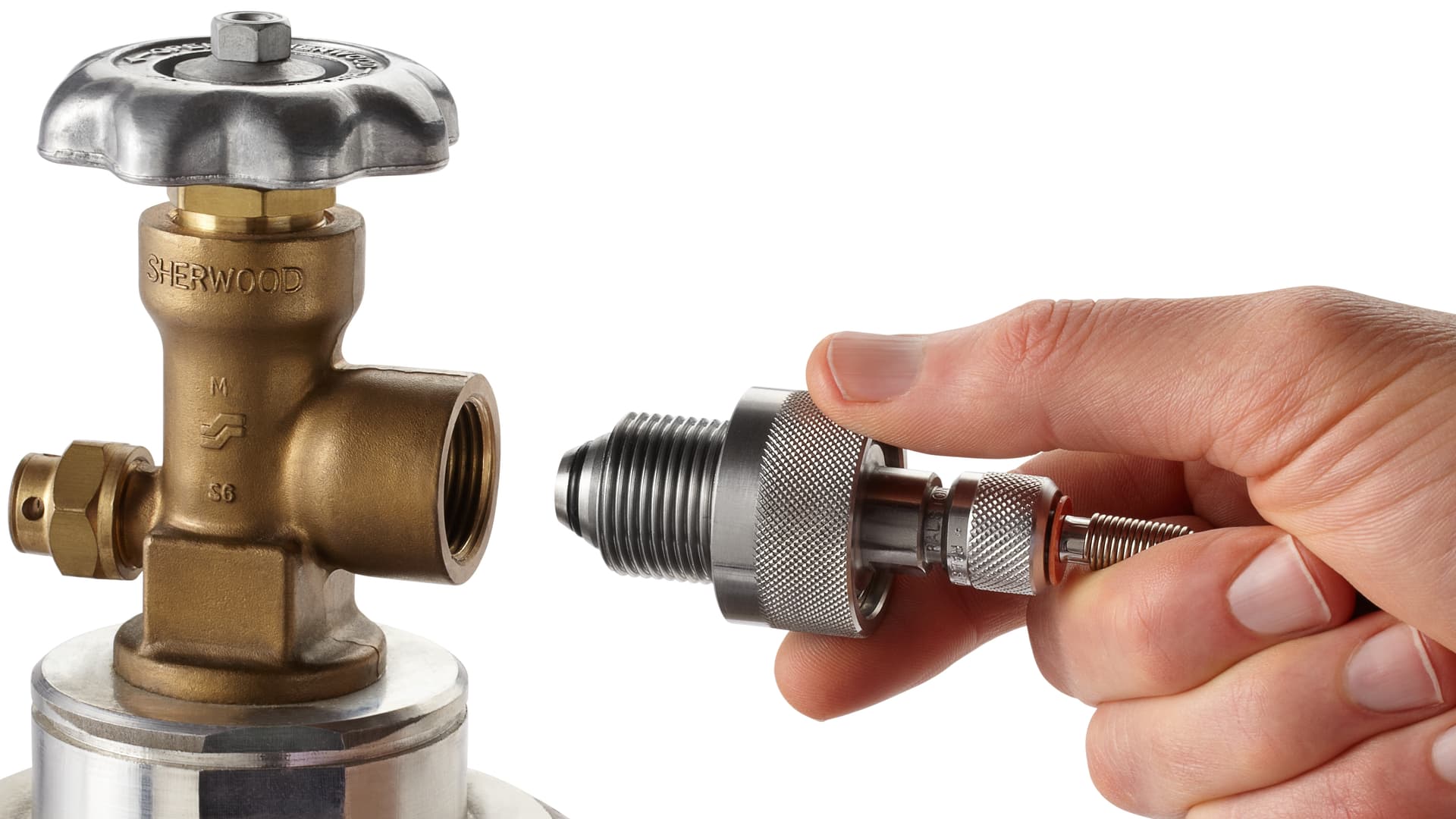 Quick-test Compressed Gas Cylinder Valve Adapters
