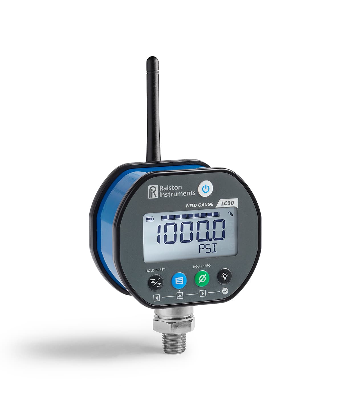 LC20-GR2M-00-B1 LC20 pressure gauge, 3000 psi / 200 bar / 20 MPa,…