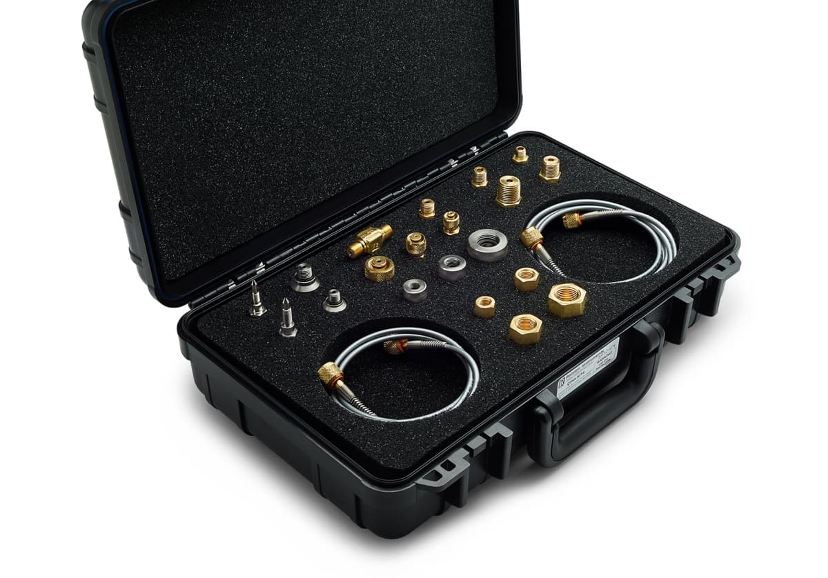 QTHA-KIT4 Universal Quick-test hose and adapter kit (20 adapters, 2…